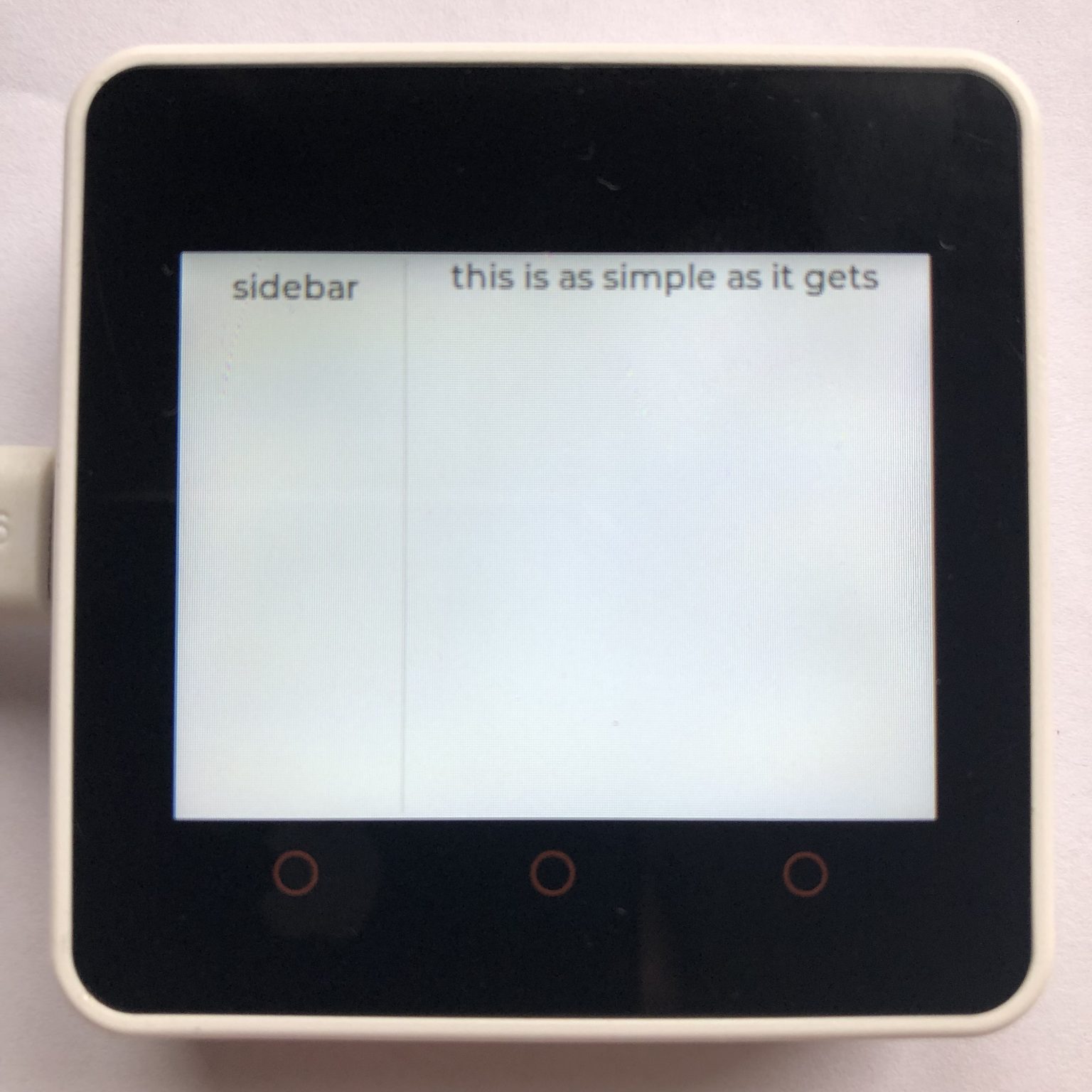 LVGL Micropython Menu Examples - Baxter Builds