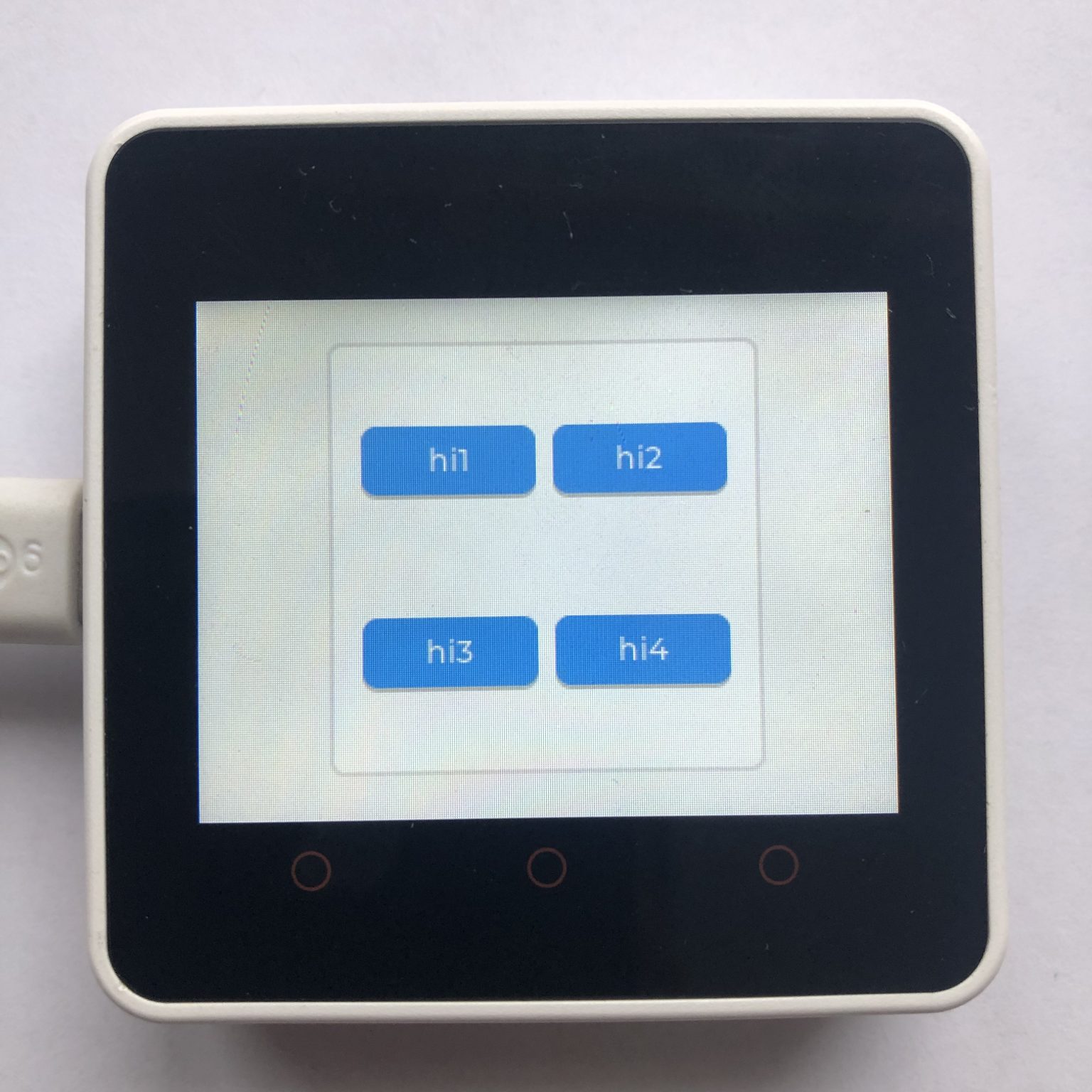 Micropython LVGL Layout Examples - Baxter Builds