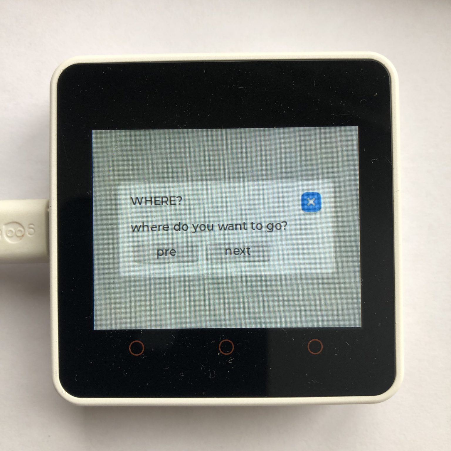 Micropython LVGL Msgbox Example - Baxter Builds