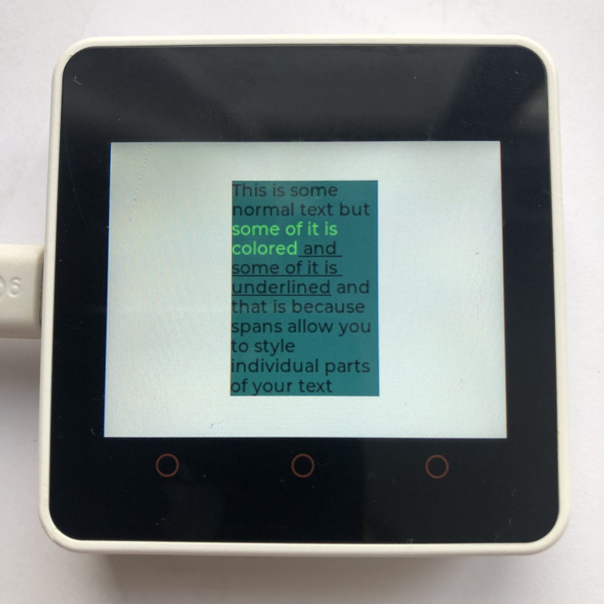 How To Style Parts Of Text In Micropython LVGL - Baxter Builds