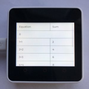 How To Use Micropython LVGL Tables - Baxter Builds